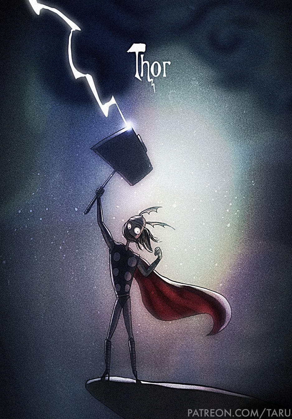 28 Famous Characters Reimagined As Tim Burton Characters