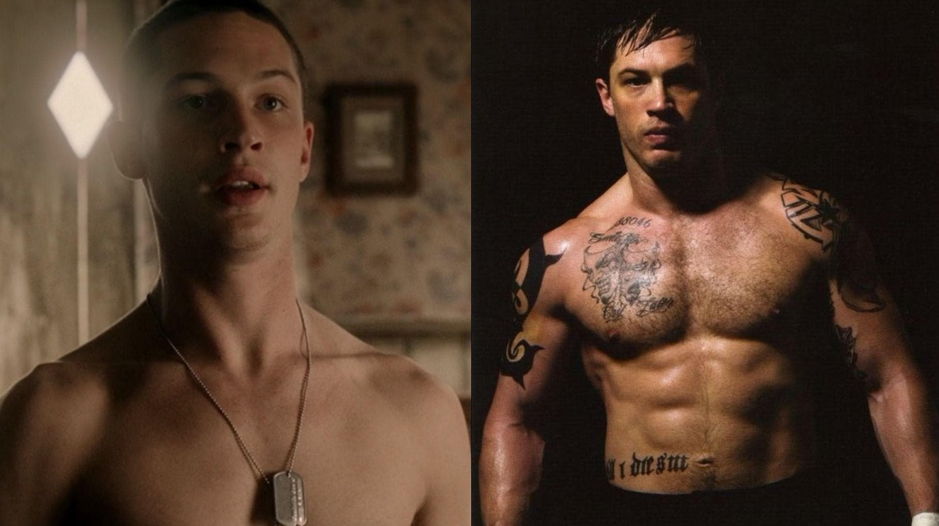 12 Before and After Pictures of Celebrities Who Got Swole