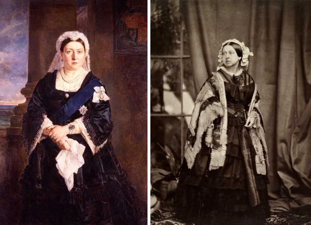 Portraits Of Historical Royals Vs. Actual Photos Of Them