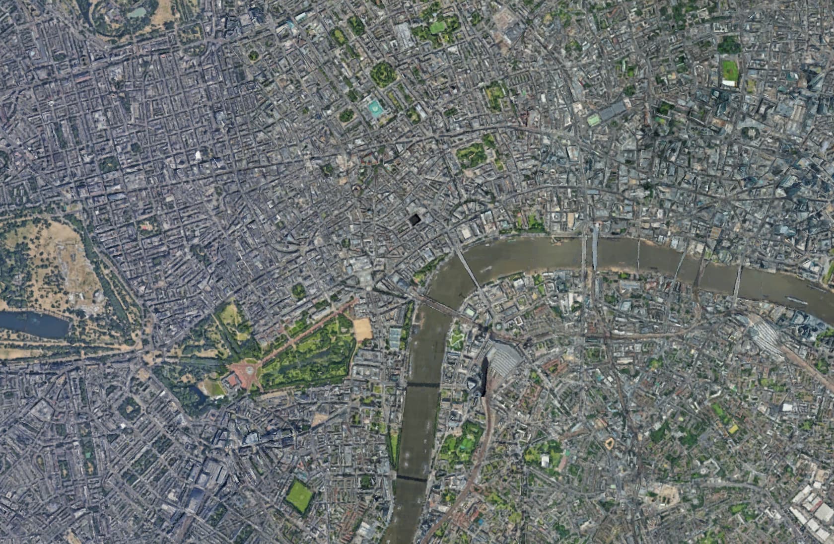 Satellite Images Of Where Historical Figures Actually Lived
