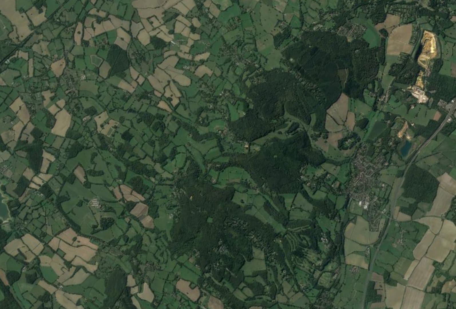 Satellite Images Of Where Historical Figures Actually Lived