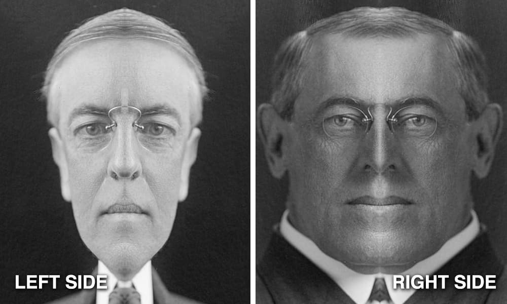 What American Presidents Look Like When Their Faces Are Mirrored