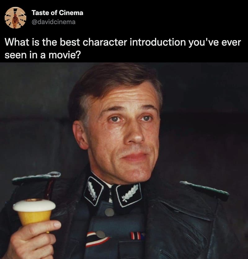 20 Of The Best Character Introductions Of All Time, According To Film ...