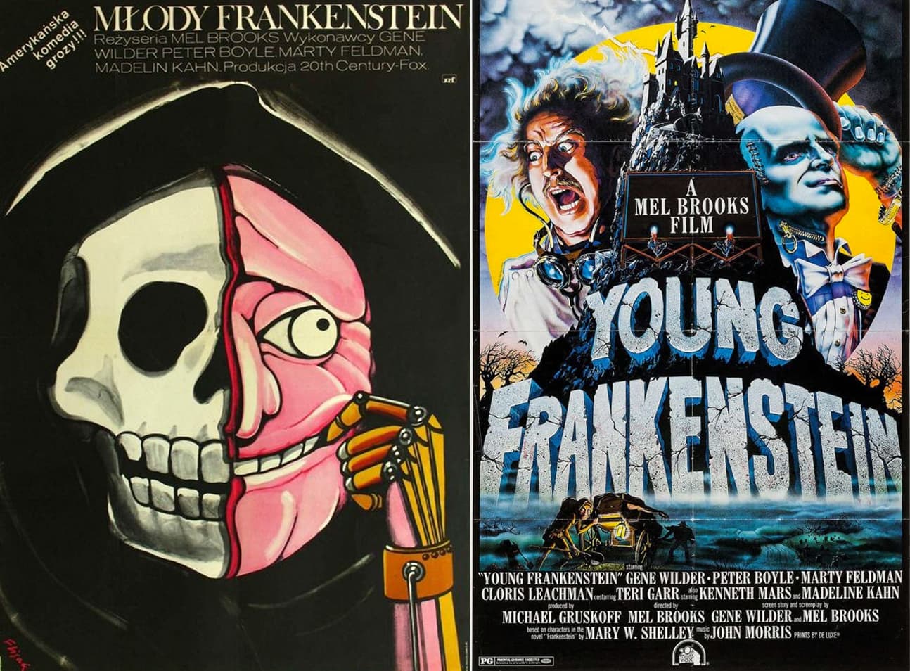 Polish Horror Movie Posters Vs. Their American Counterparts