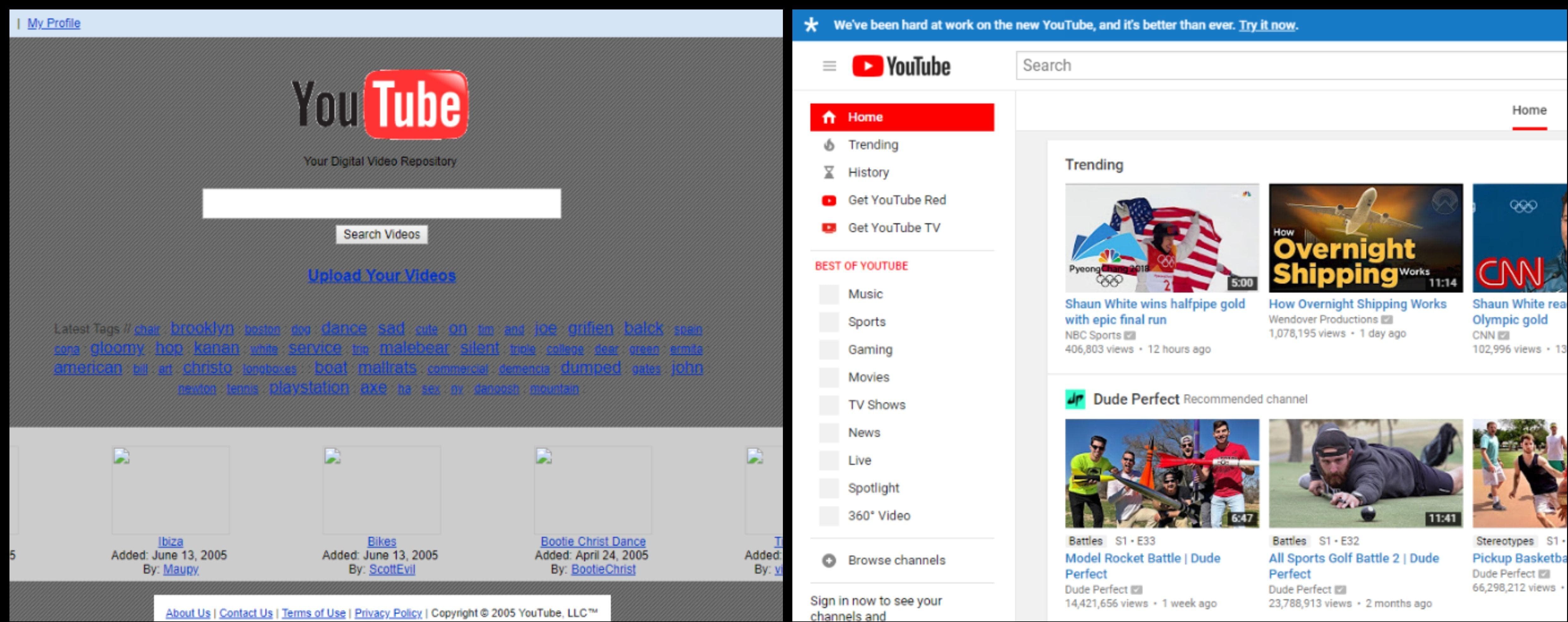 Here's How History's Biggest Websites Evolved Over The Last Decade