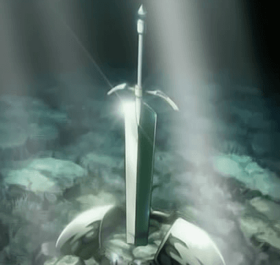 Anime Zodiac Aries Sword Weapon