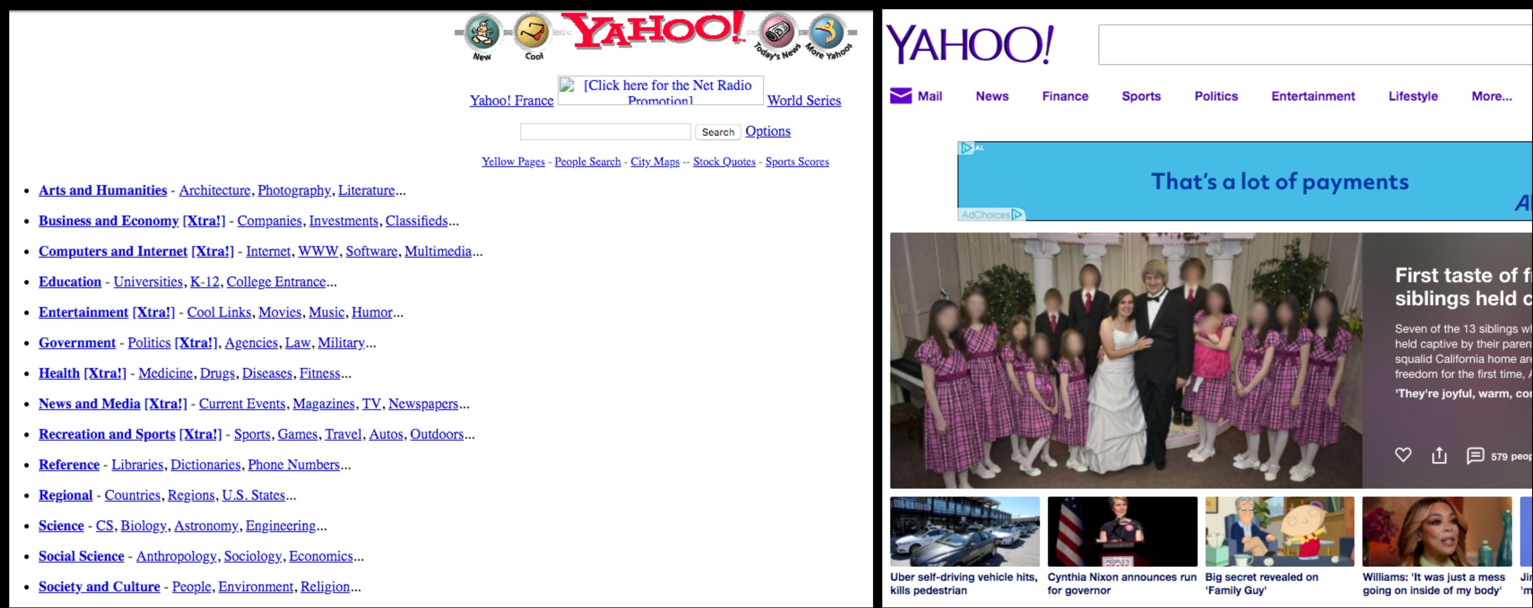 Here's How History's Biggest Websites Evolved Over The Last Decade