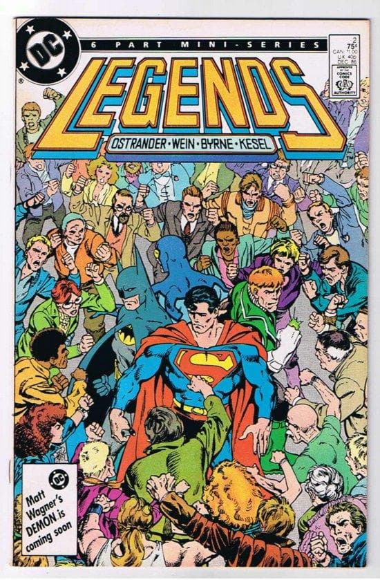 DC Comic Crossover Events