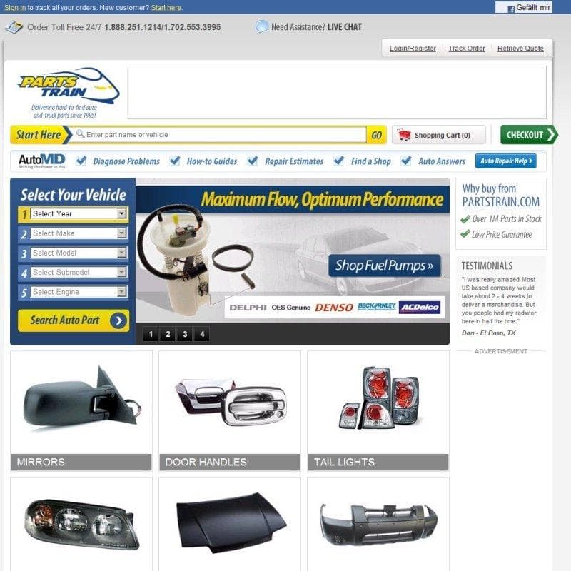 The Best Online Auto Parts Stores & Websites, Ranked