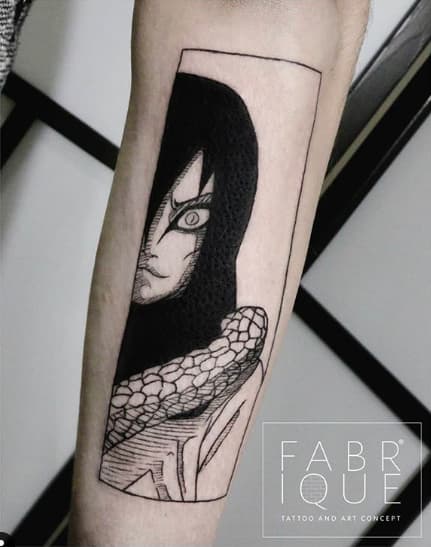 25 Incredible Anime Villain Tattoos For Those With A Dark Side