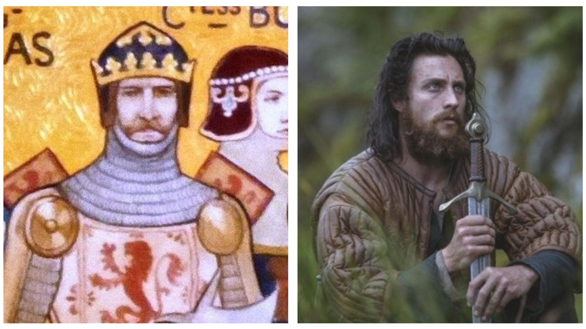 How The 'Outlaw King' Actors Look Compared To Their Real Life Counterparts