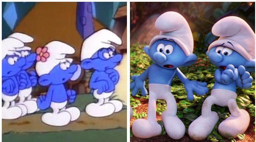 How Popular Cartoon Characters Have Evolved in Appearance