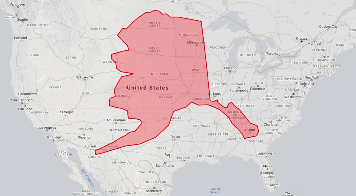 True-Size Map Comparisons That Change How We See The World