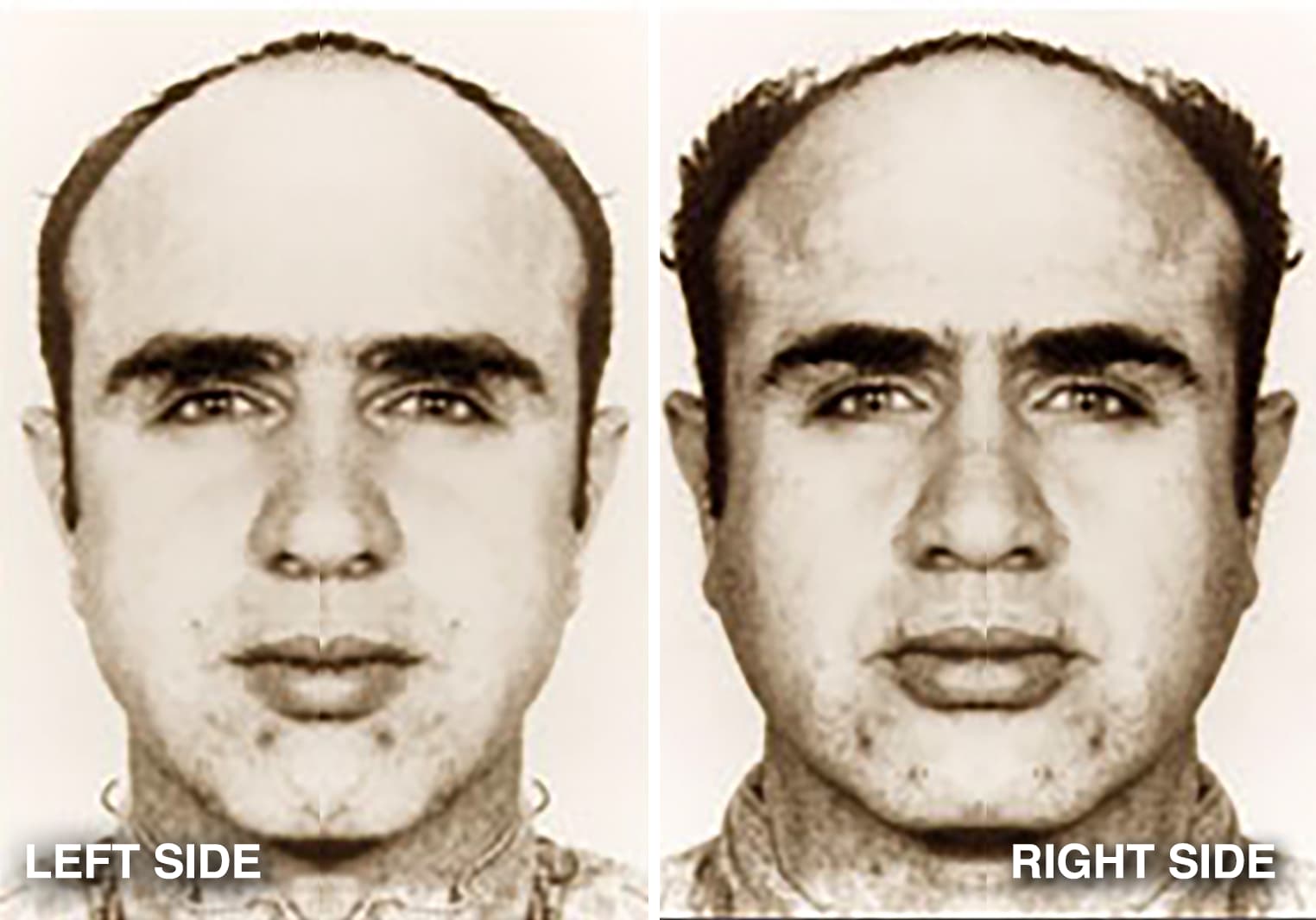 What Historical Figures Look Like When Half Of Their Face Is Mirrored