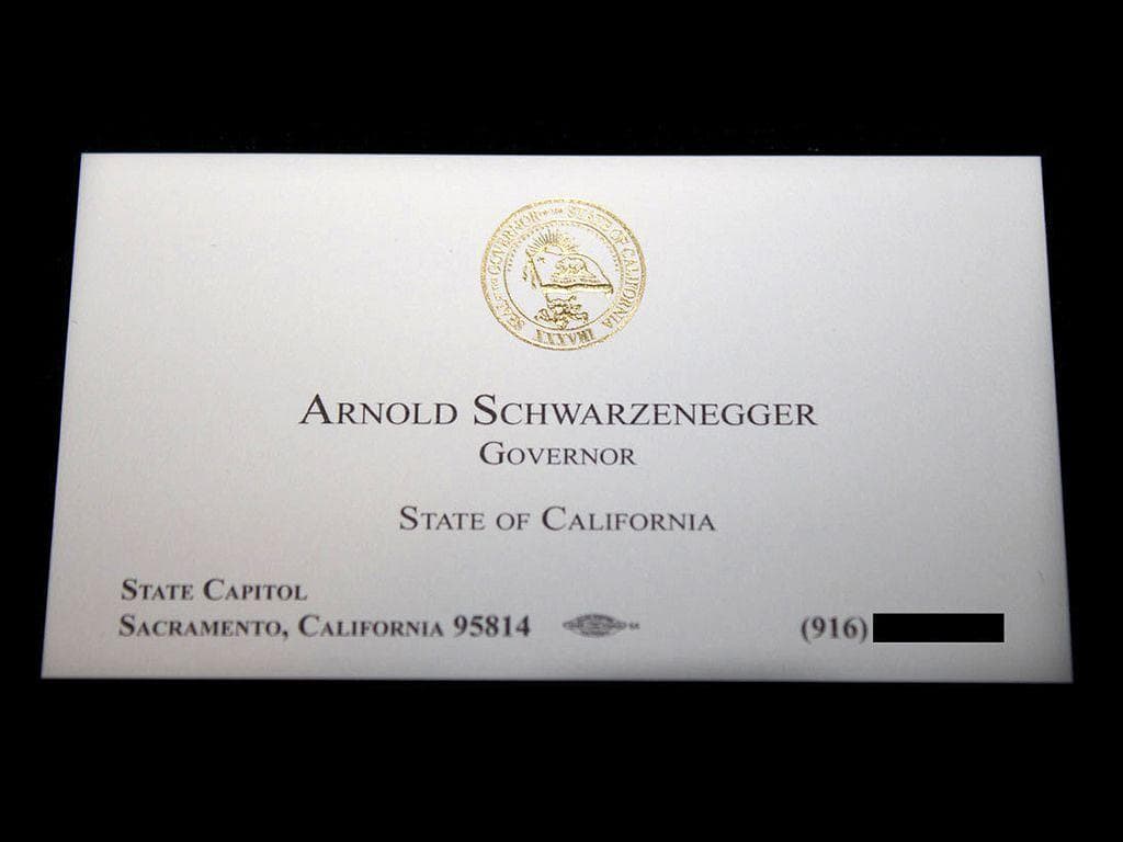 Celebrity Business Cards You've Never Seen Before