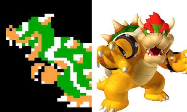 The Evolution Of Your Favorite Video Game Characters Over Time