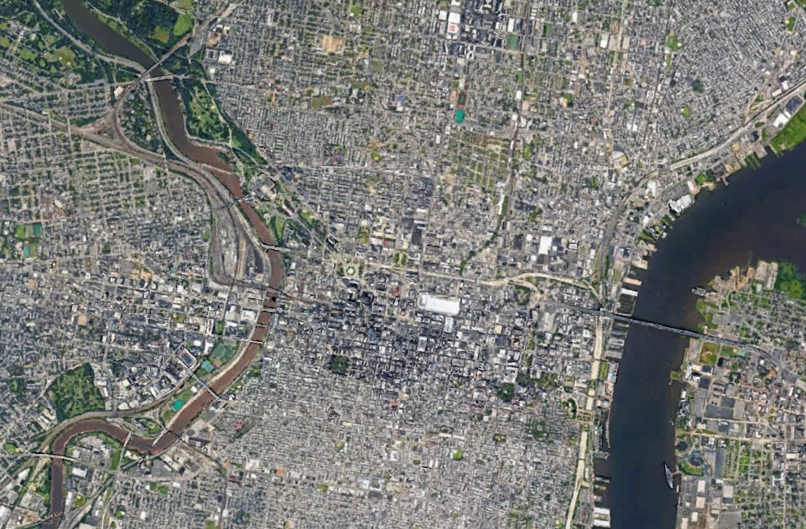 Satellite Images Of Where Historical Figures Actually Lived