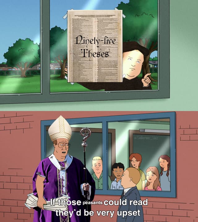 Stupidly Brilliant Protestant Reformation Memes That Only History Nerds ...