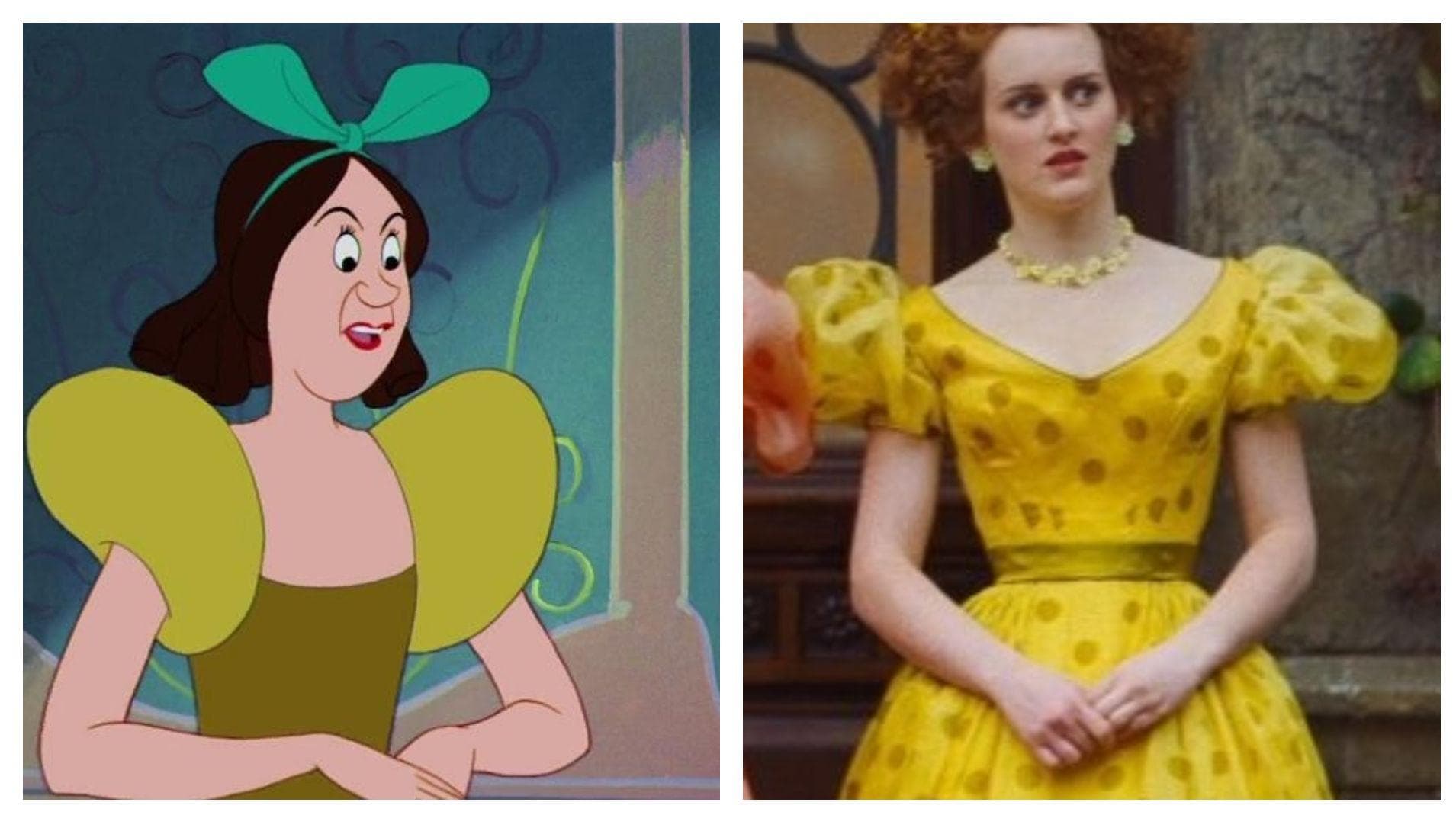 Live-Action Disney Characters Vs. Cartoon
