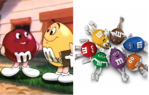 What 12 Candy And Snack Mascots Look Like, Then Vs. Now