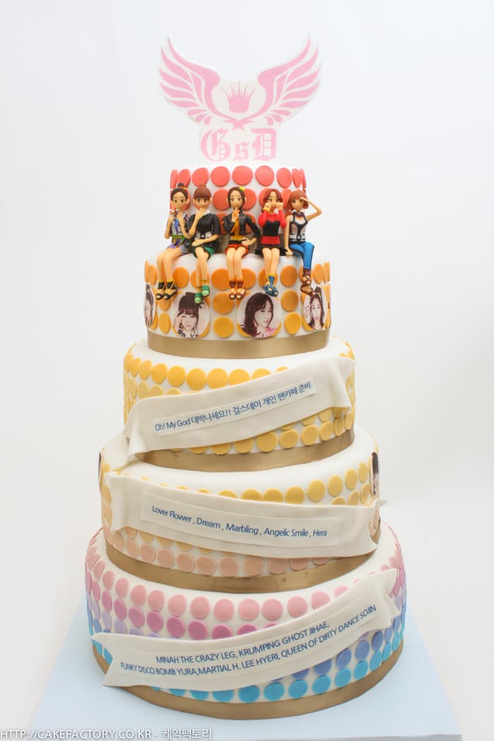 Cakes Kpop Idols Received from Their Fans