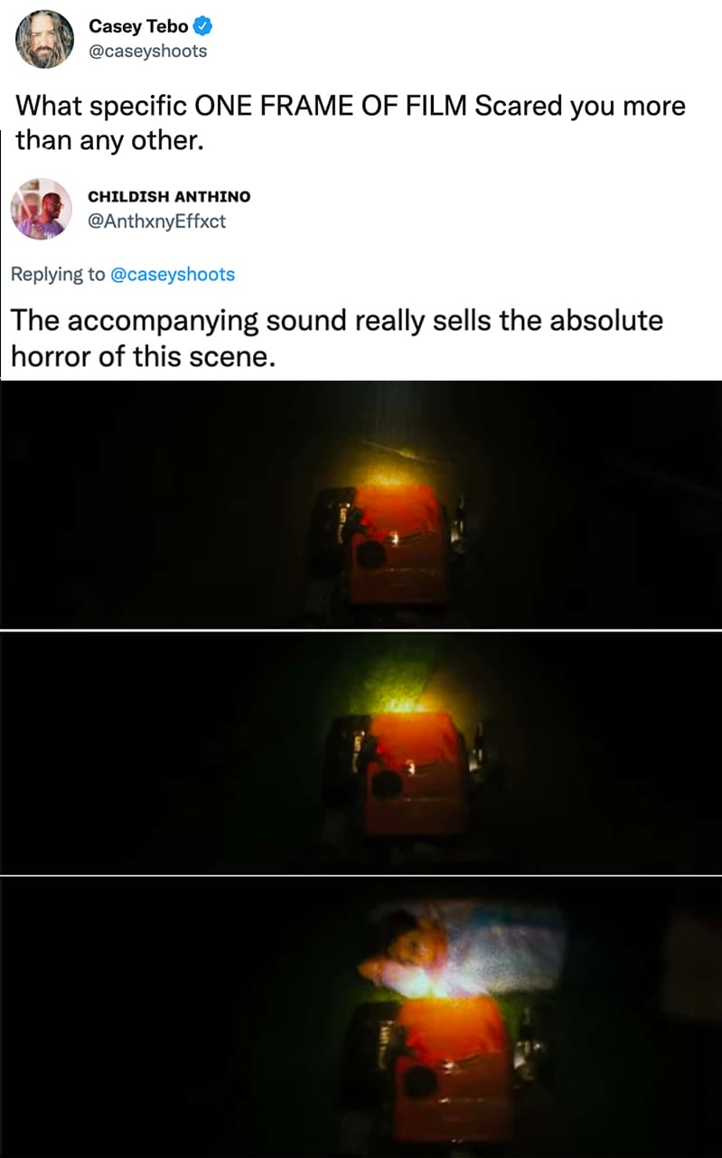 People Who Love Scary Movies Share The Single Frame Of Film That Keeps ...