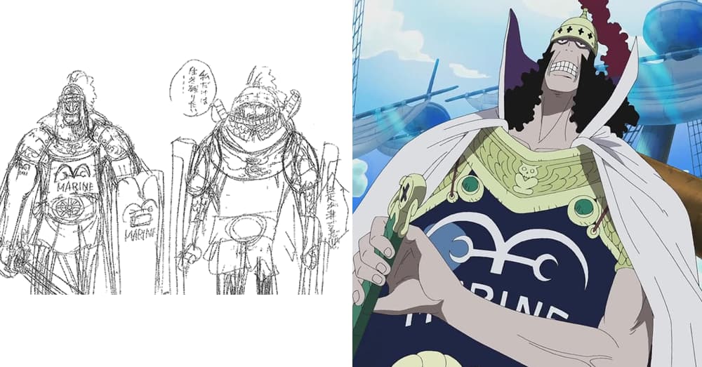 Here Are The Prototype Designs Of Your Favorite 'One Piece' Characters