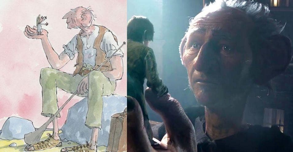 Roald Dahl Movie Characters vs Illustrations in His Books