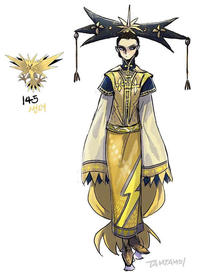 38 Incredible Drawings of Pokemon As Humans