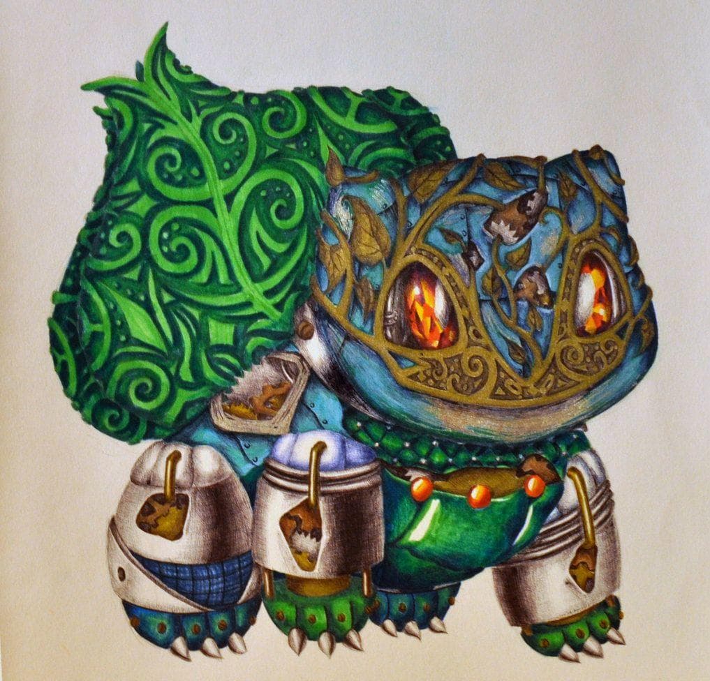 20 Awesome Steampunk Drawings of Popular Pokemon
