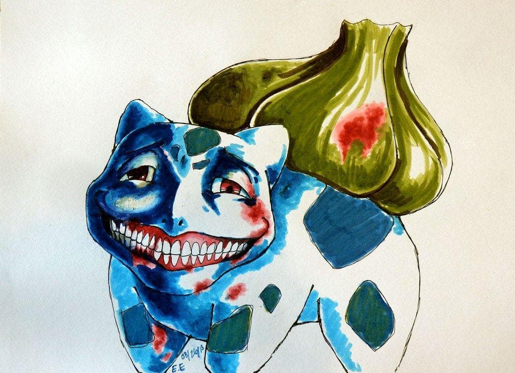 Horrifying Pokemon Fan Art