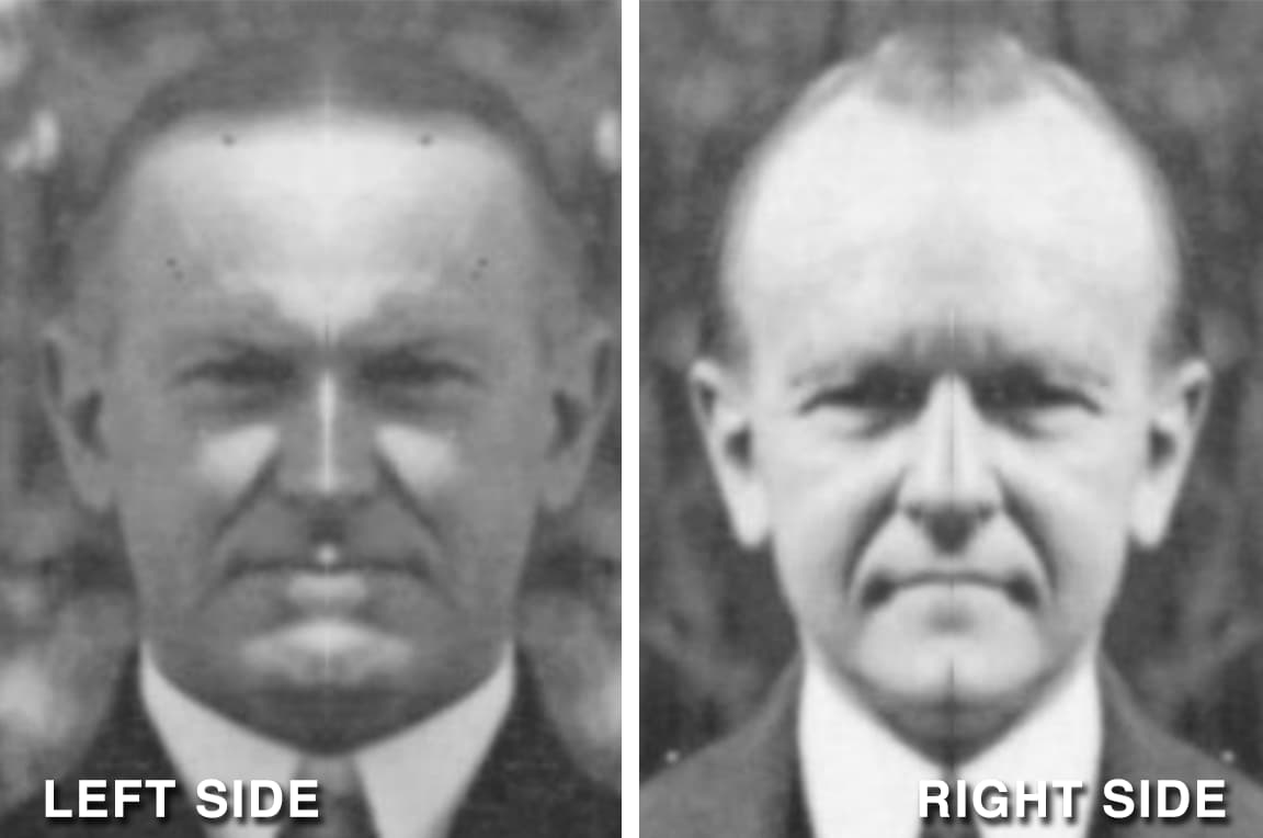 What Historical Figures Look Like When Half Of Their Face Is Mirrored