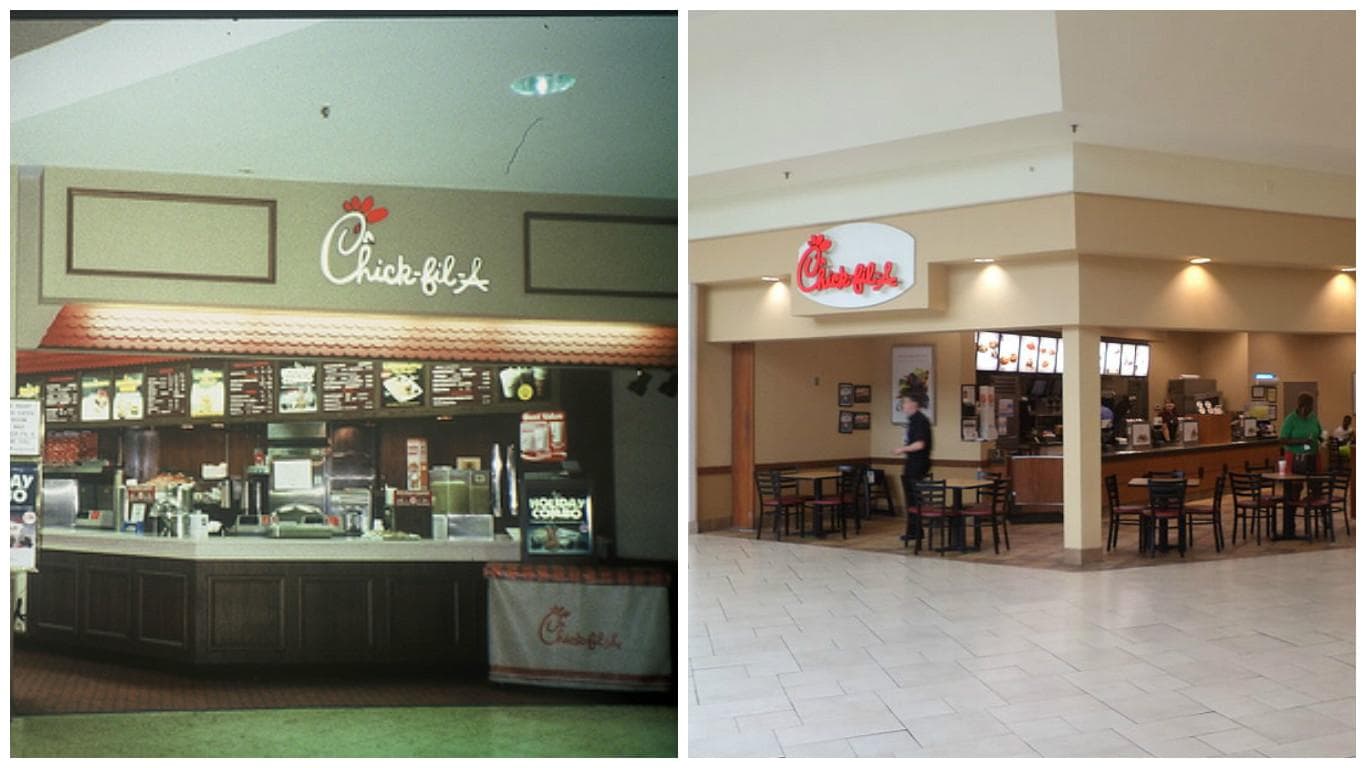 90s Fast Food Restaurants vs What They Look Like Now