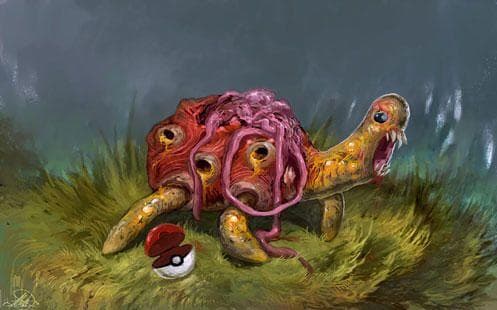 Horrifying Pokemon Fan Art