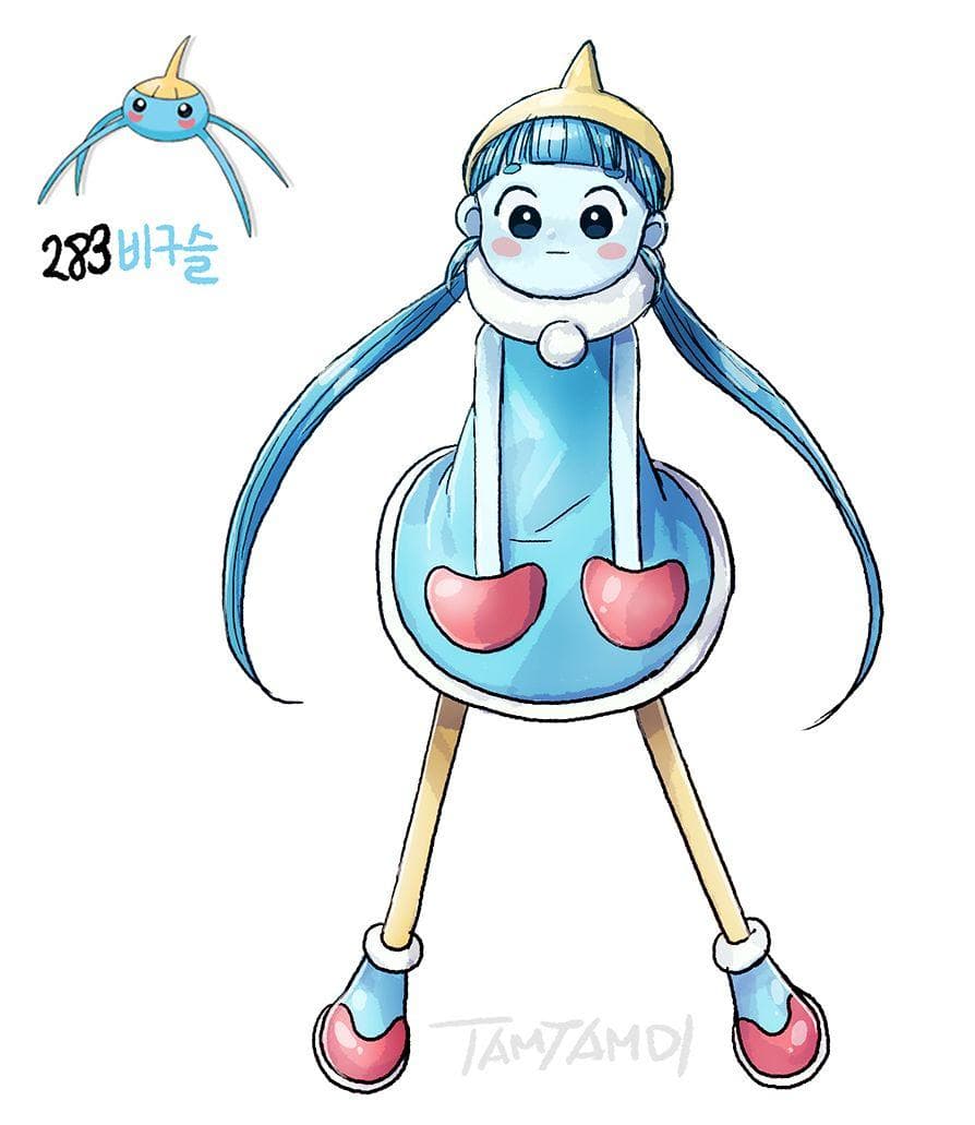 38 Incredible Drawings of Pokemon As Humans