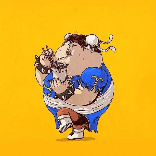 The Most Adorable Fat Pop Culture Characters By Alex Solis