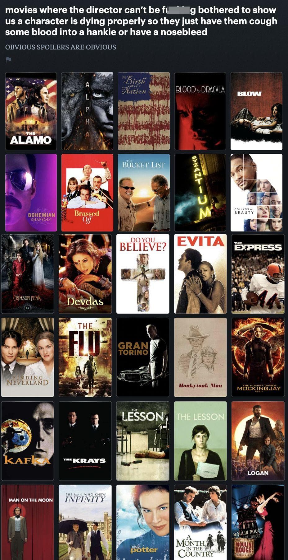 Suspiciously Specific Yet Completely Hilarious Letterboxd Lists That ...