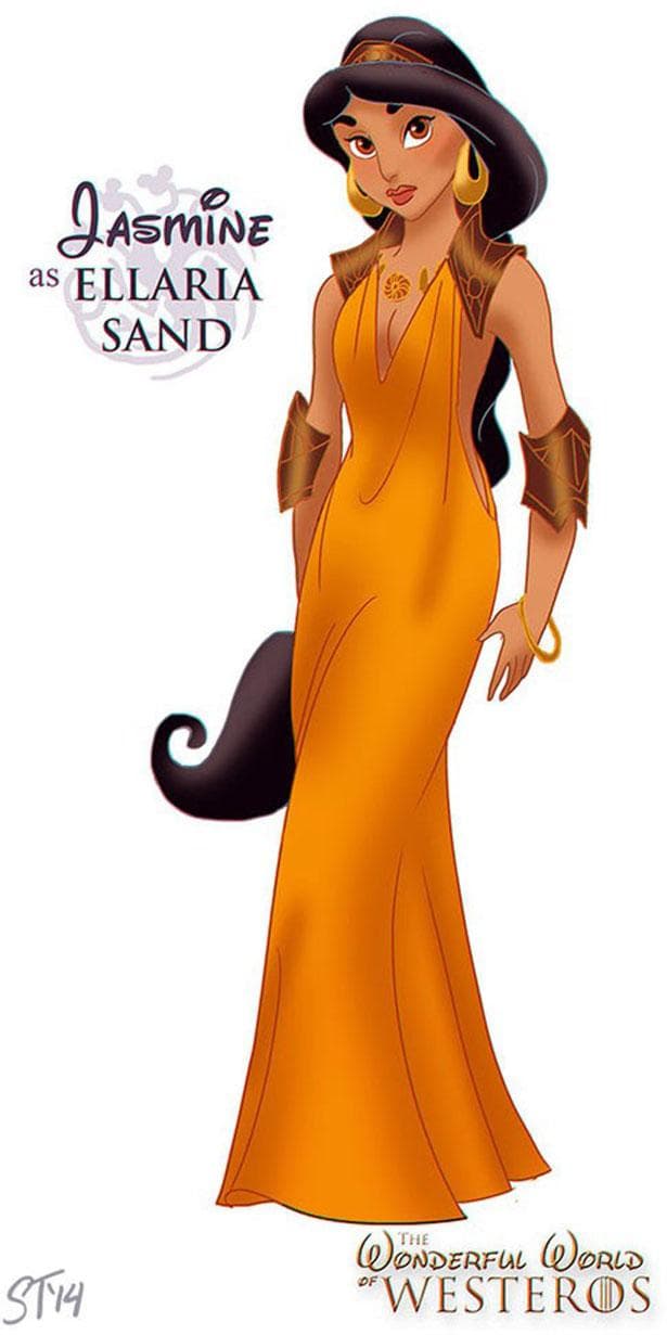 Game Of Thrones Characters Disney Style List | GoT Actors As Disney ...