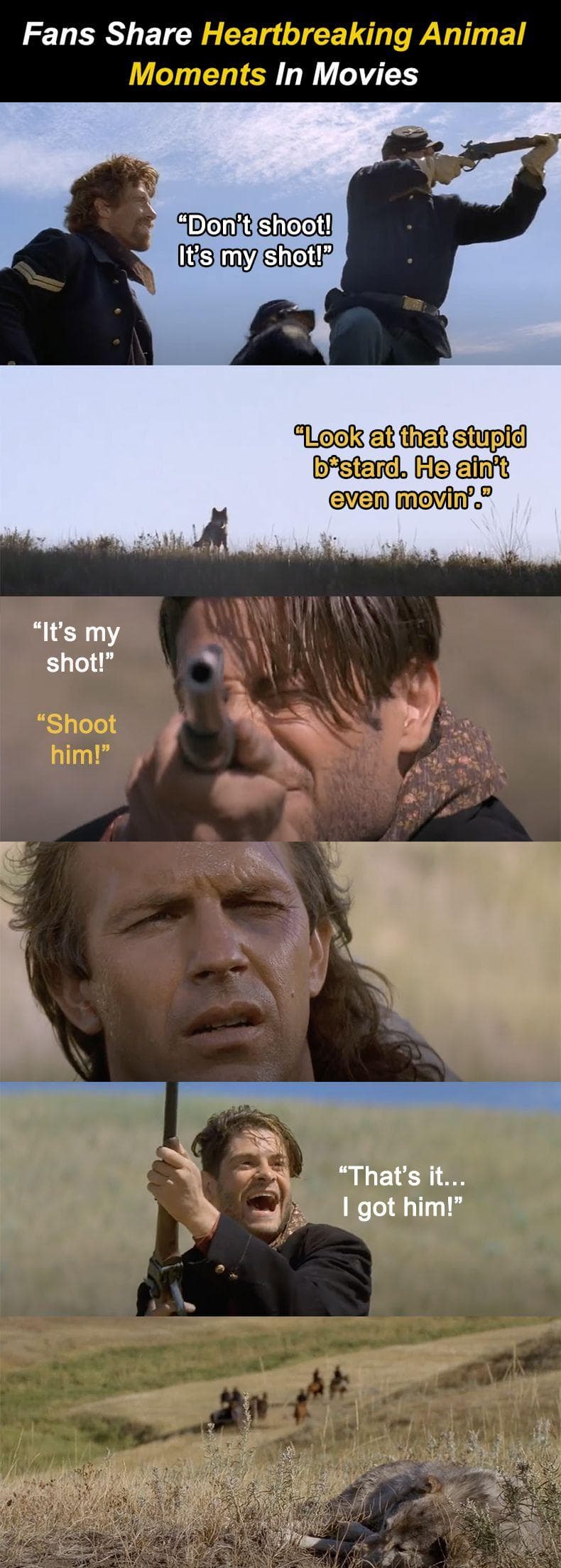 Fans Share Heartbreaking Animal Moments In Movies