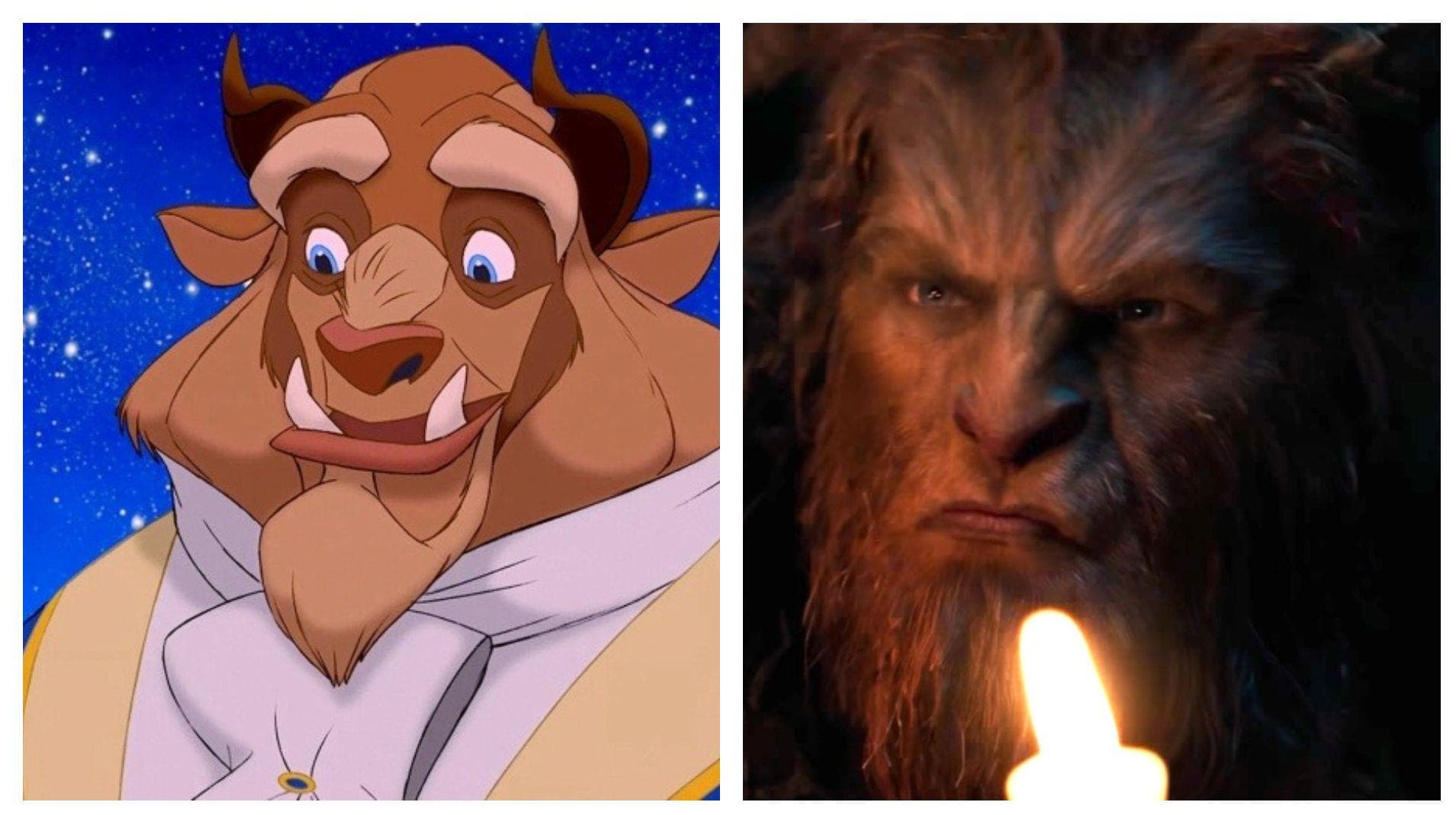 Live-Action Disney Characters Vs. Cartoon