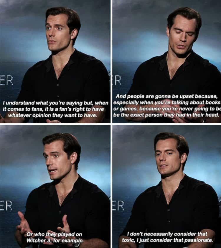15 Interviews Where Henry Cavill Proves That He's King Of The Nerds