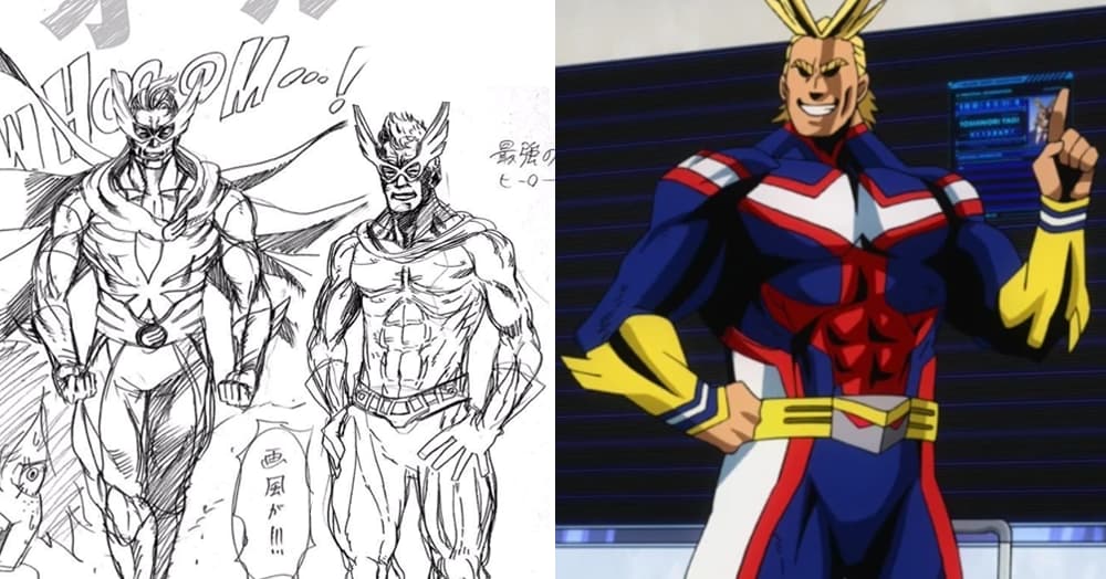 Early 'My Hero Academia' Character Designs That Look Totally Different