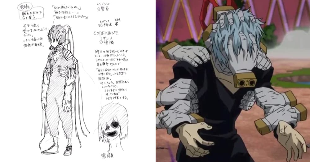 Early 'My Hero Academia' Character Designs That Look Totally Different