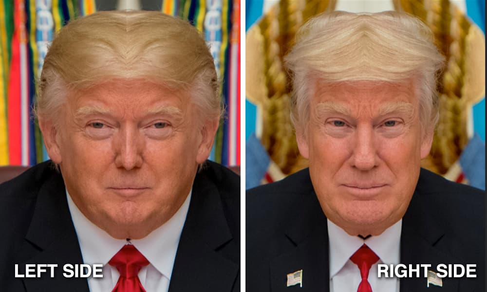 What American Presidents Look Like When Their Faces Are Mirrored