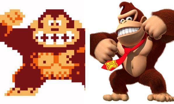 The Evolution Of Your Favorite Video Game Characters Over Time