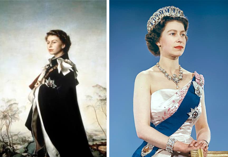 Portraits Of Historical Royals Vs. Actual Photos Of Them
