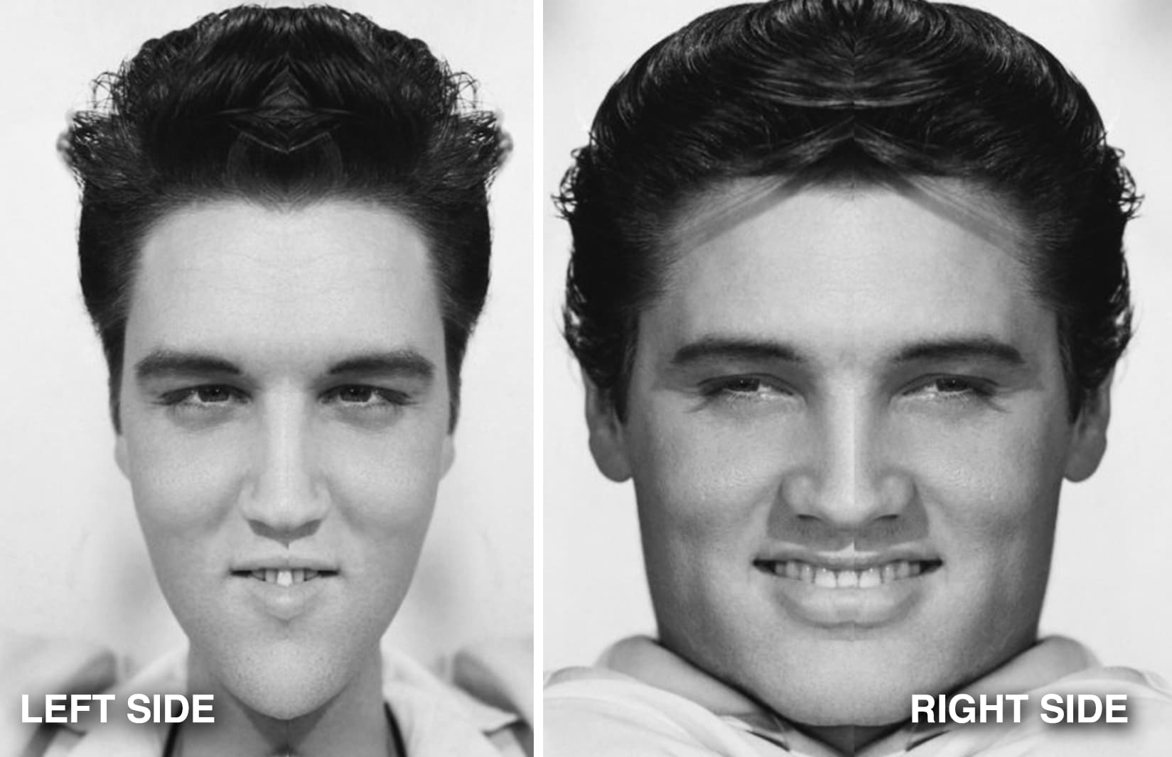 What Historical Figures Look Like When Half Of Their Face Is Mirrored