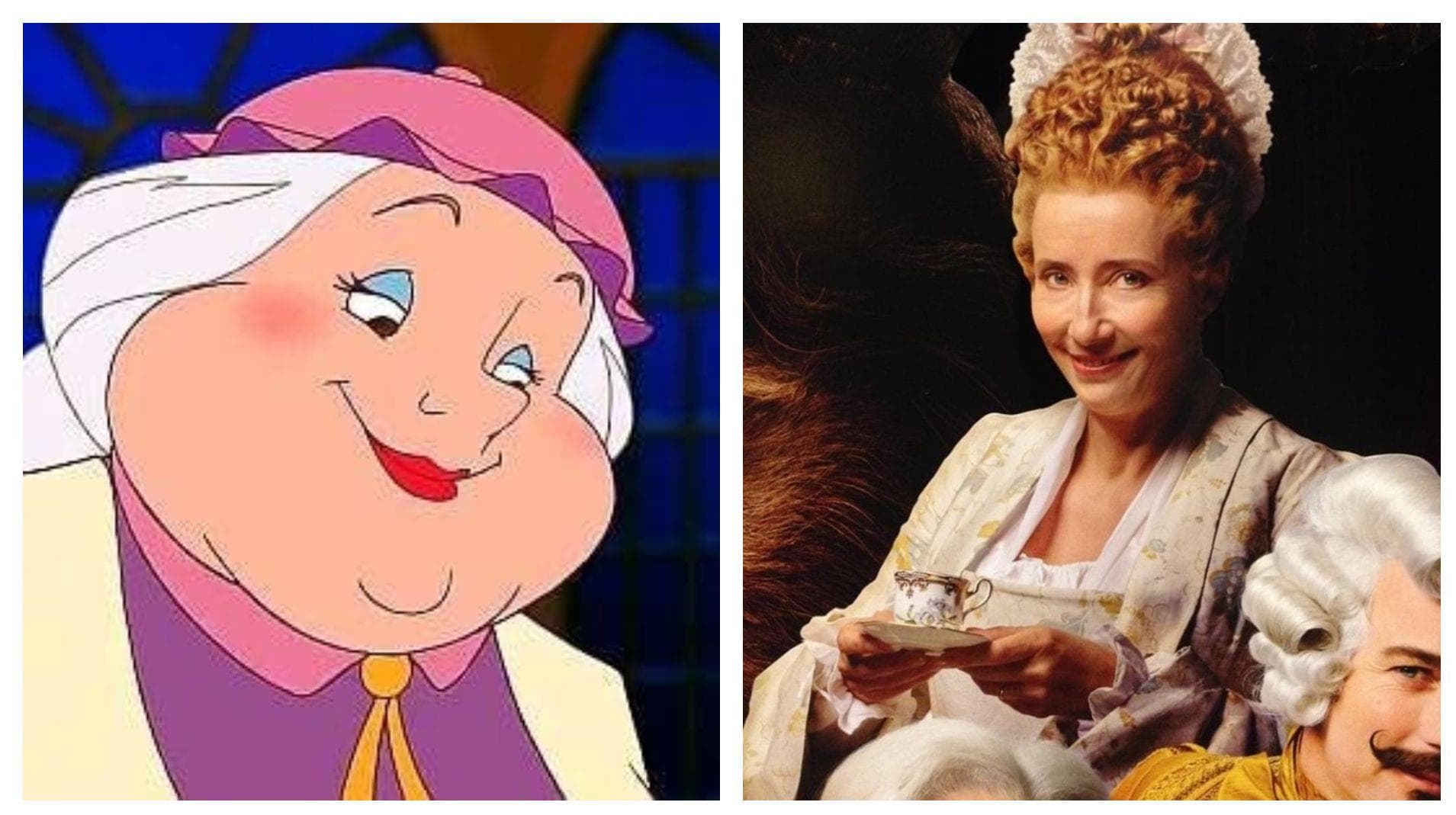 Live-Action Disney Characters Vs. Cartoon