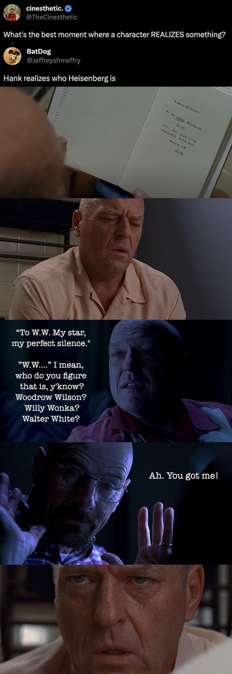 18 Powerful Moments When A Character Made A Startling Realization That ...