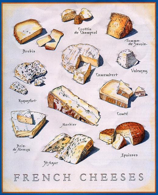 French Cheese: List of Cheeses of France